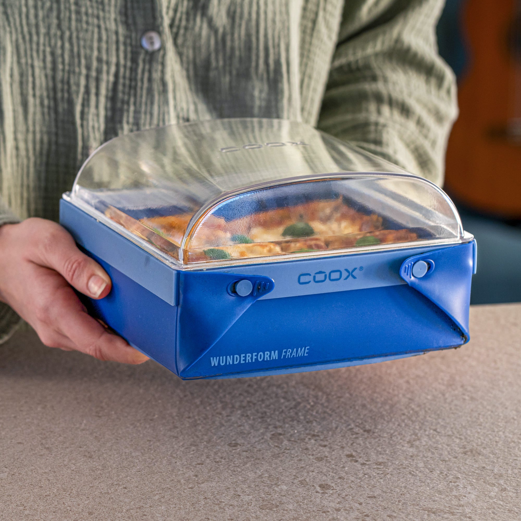 coox® faltbare Silikon-Backform WUNDERFORM Frame SQ kaufen